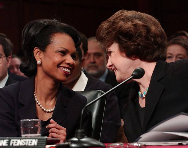 Condoleezza Rice, Dianne Feinstein