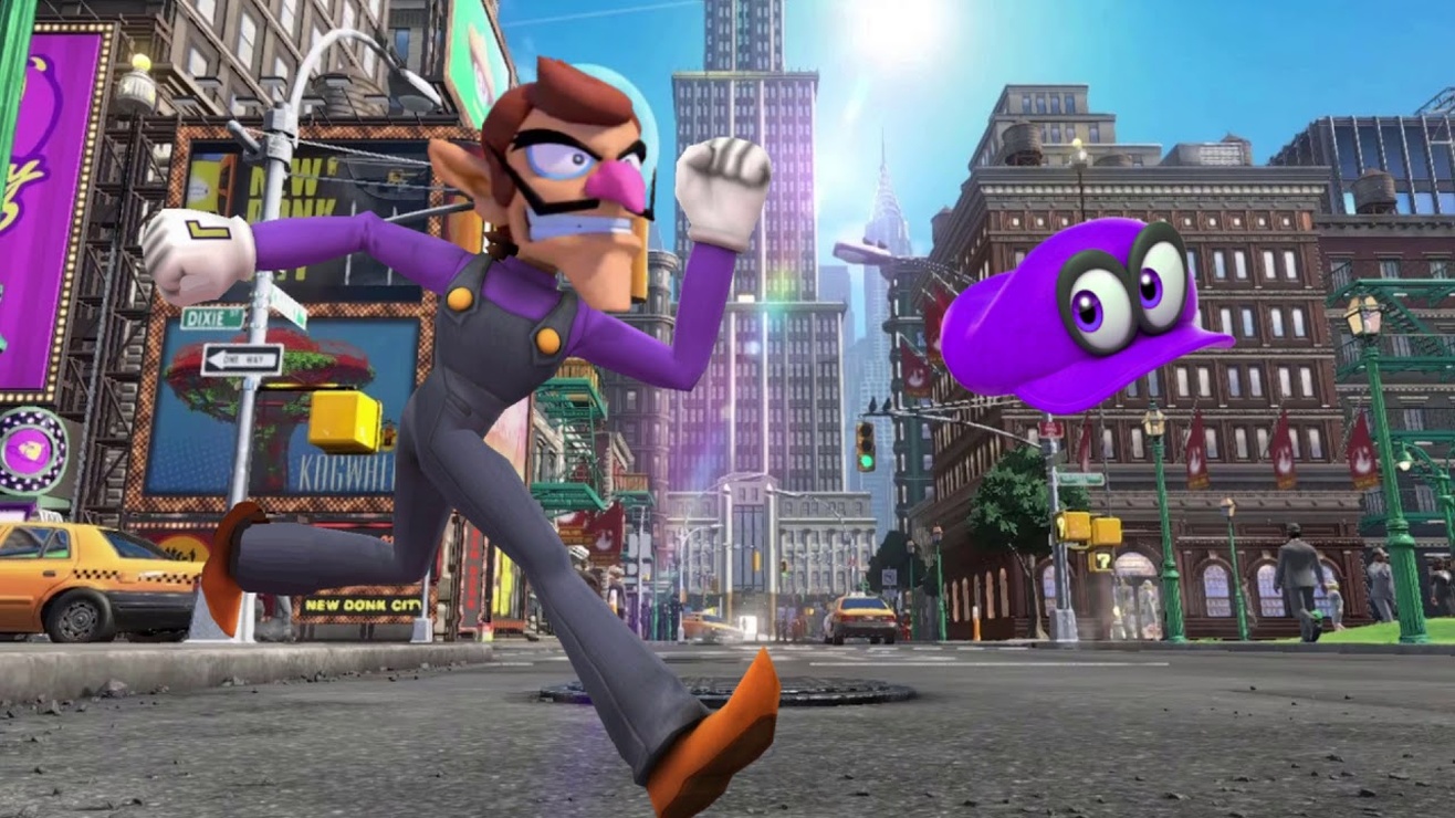 Picture of Waluigi