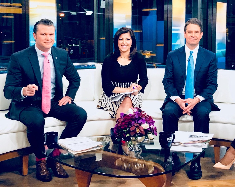 Pete Hegseth, Rachel Campos-Duffy, Griff Jenkins