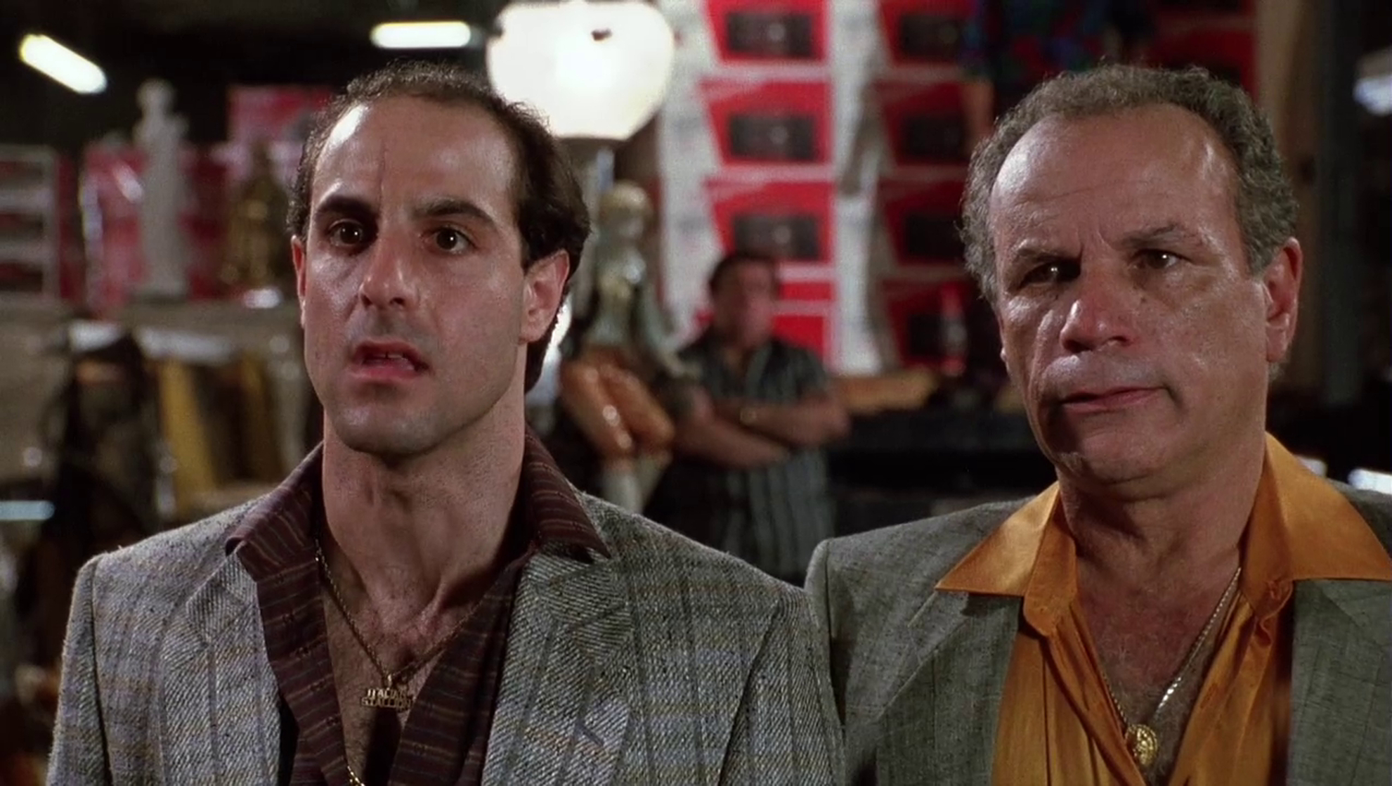 Stanley Tucci and Victor Argo