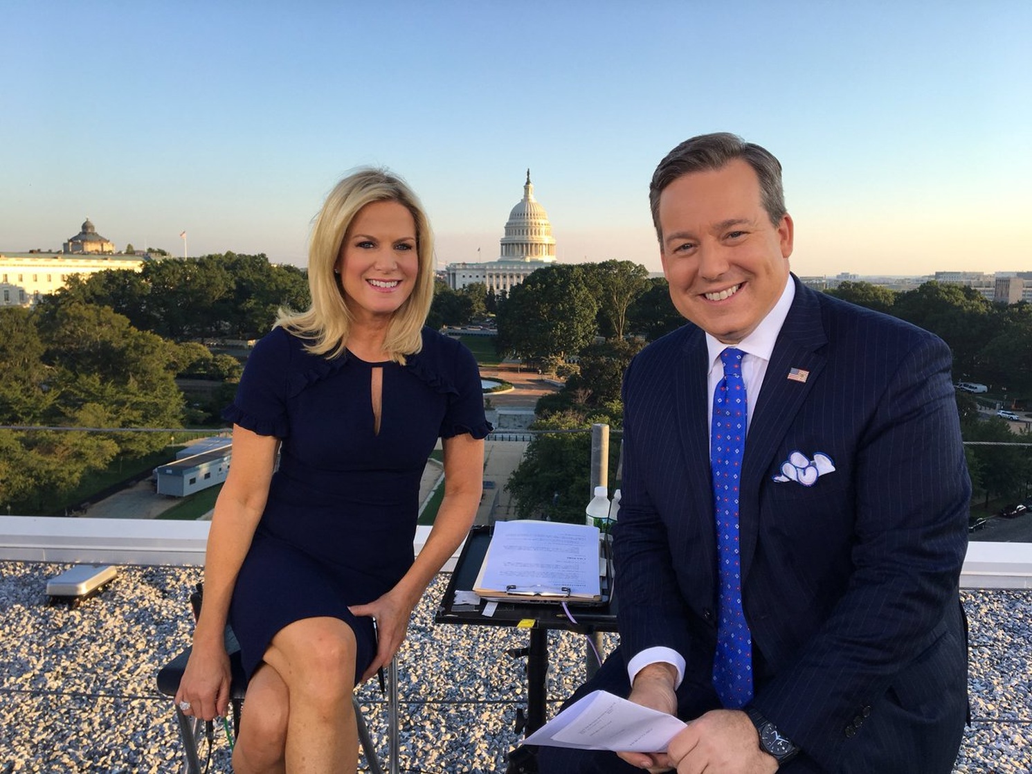 Martha MacCallum, Ed Henry