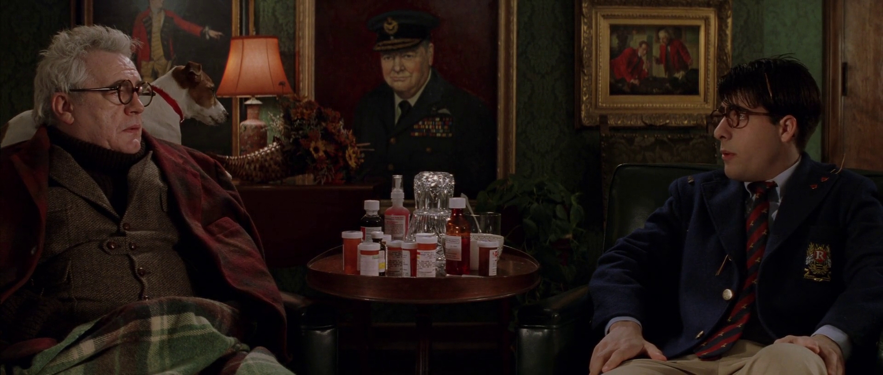 Brian Cox and Jason Schwartzman