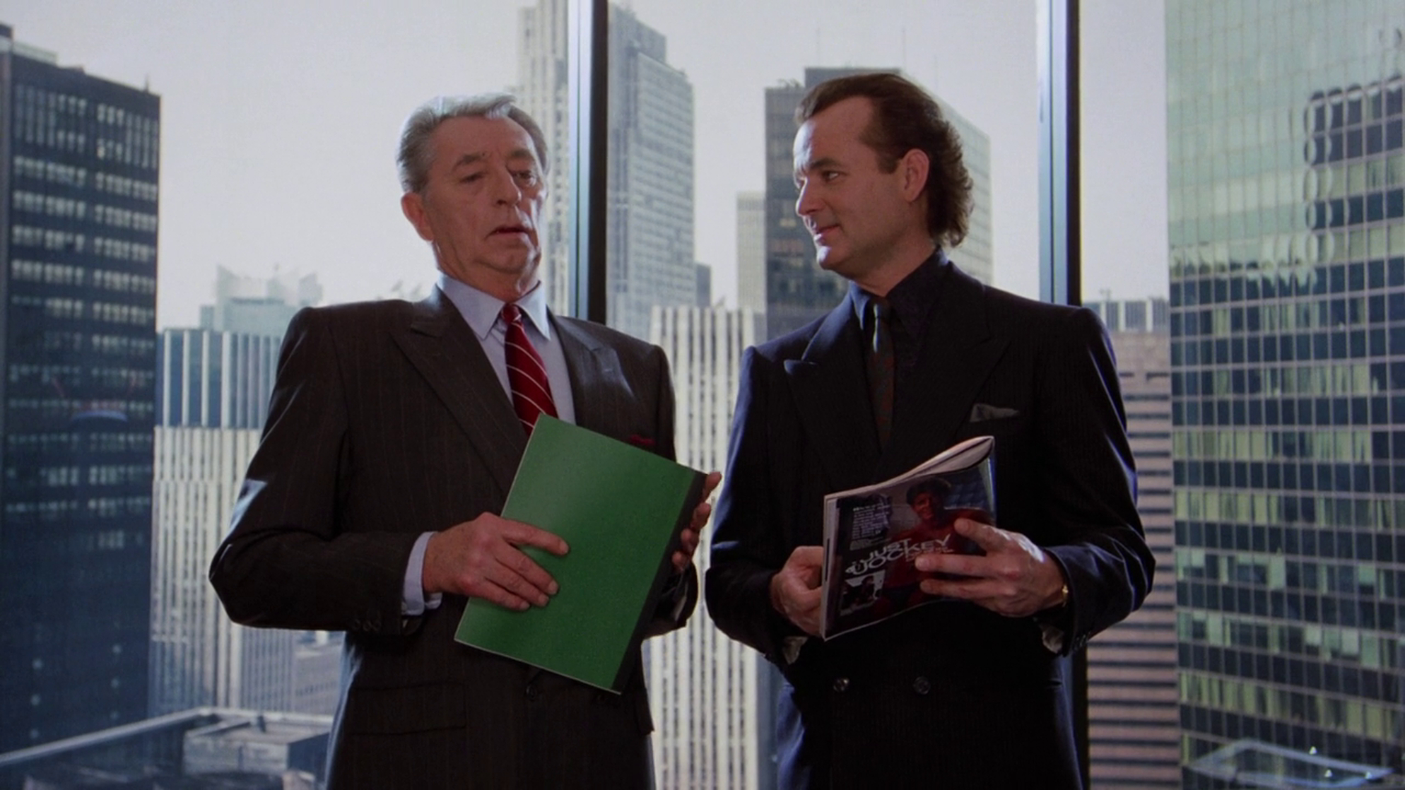 Robert Mitchum and Bill Murray