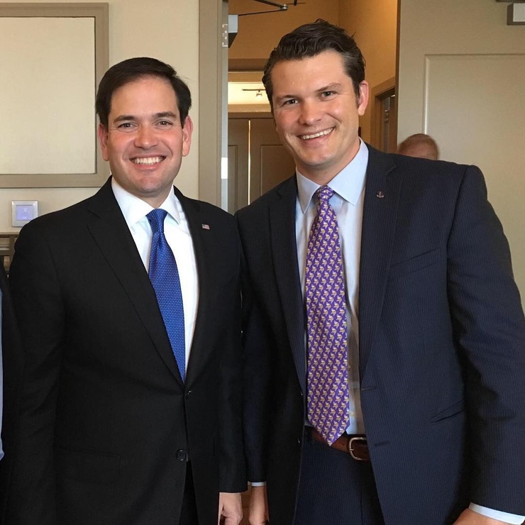 Marco Rubio, Pete Hegseth