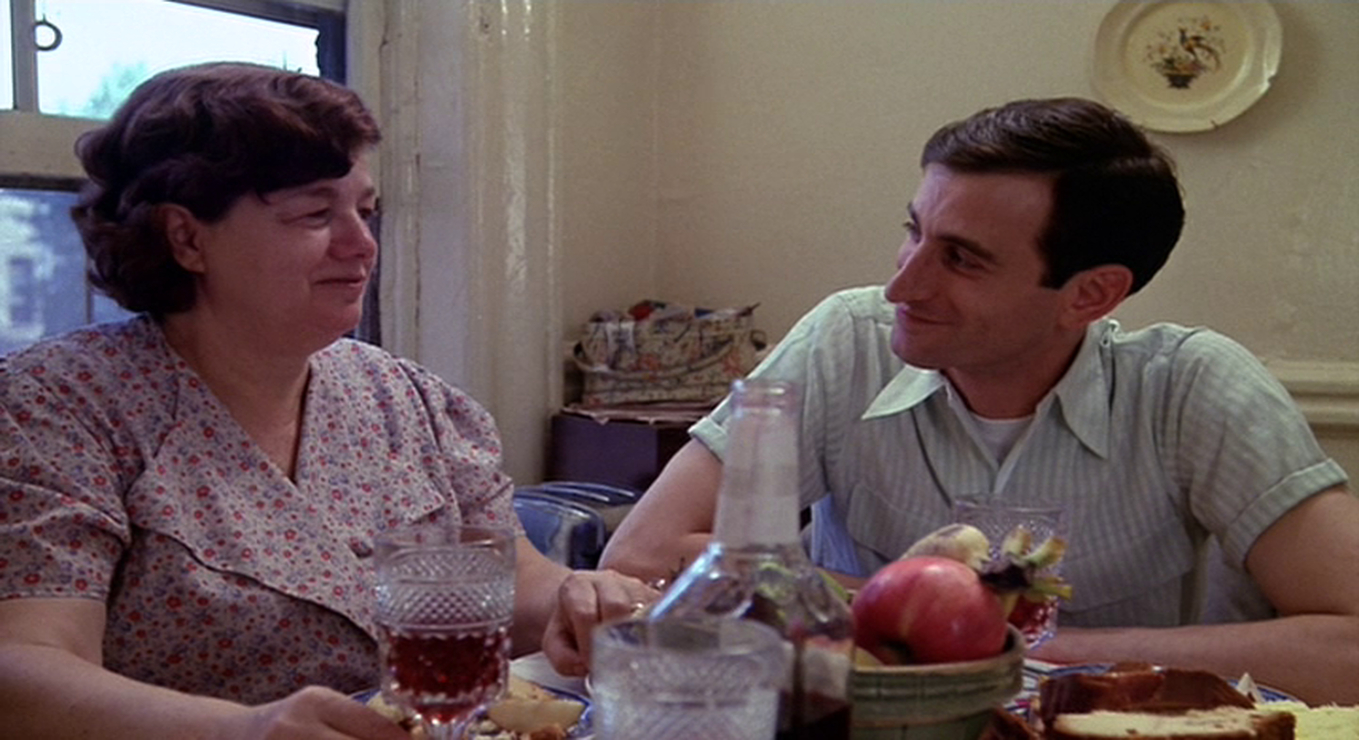 Shelley Winters and Lenny Baker