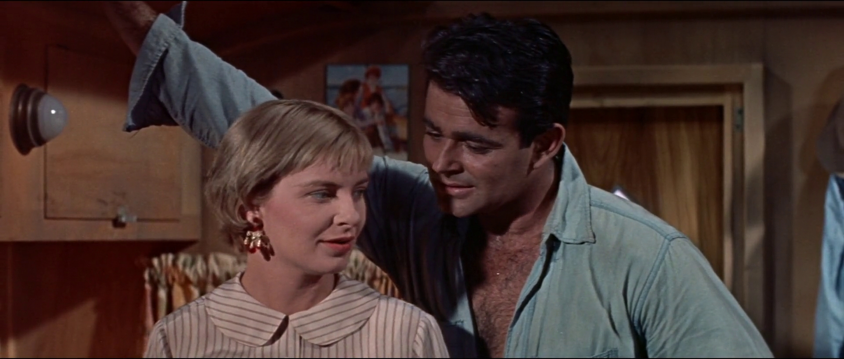 Joanne Woodward and Stuart Whitman