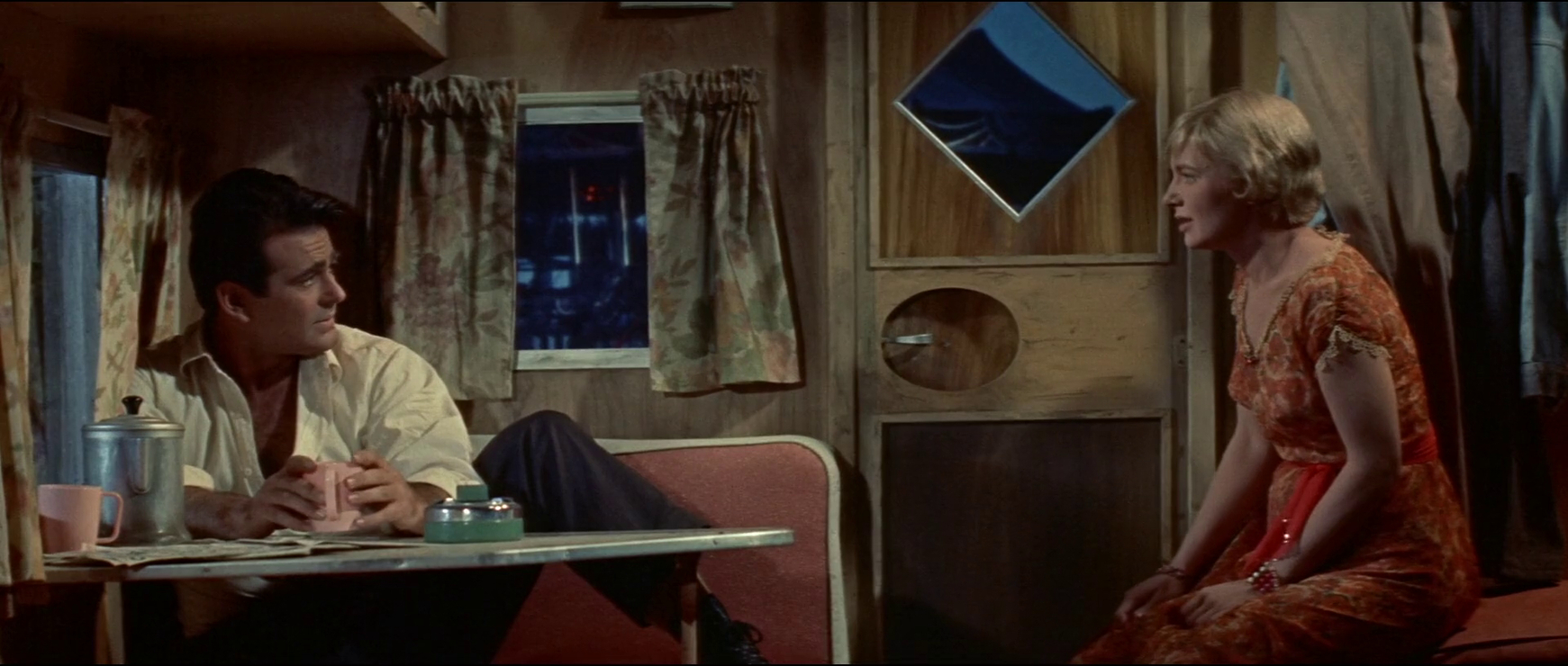 Stuart Whitman and Joanne Woodward