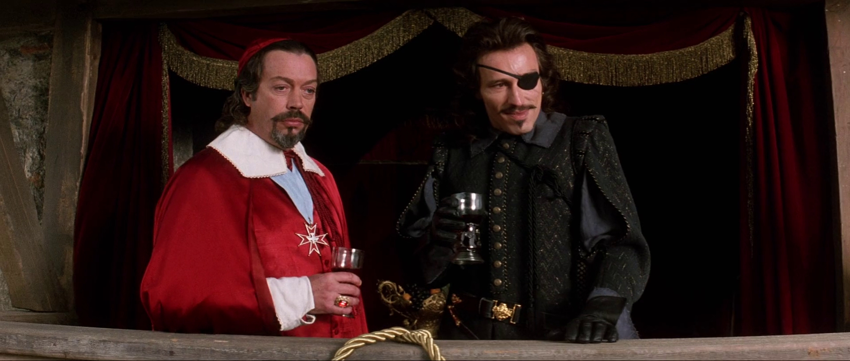 Tim Curry and Michael Wincott