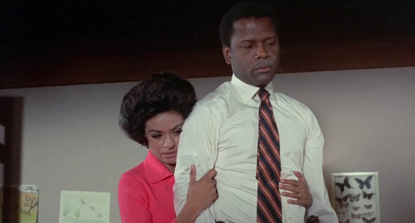 Barbara McNair and Sidney Poitier