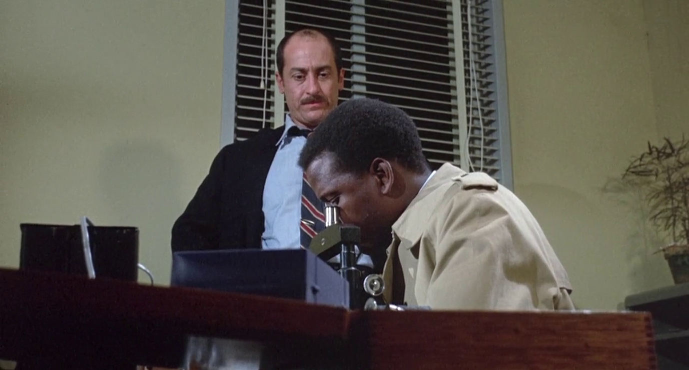 David Sheiner and Sidney Poitier