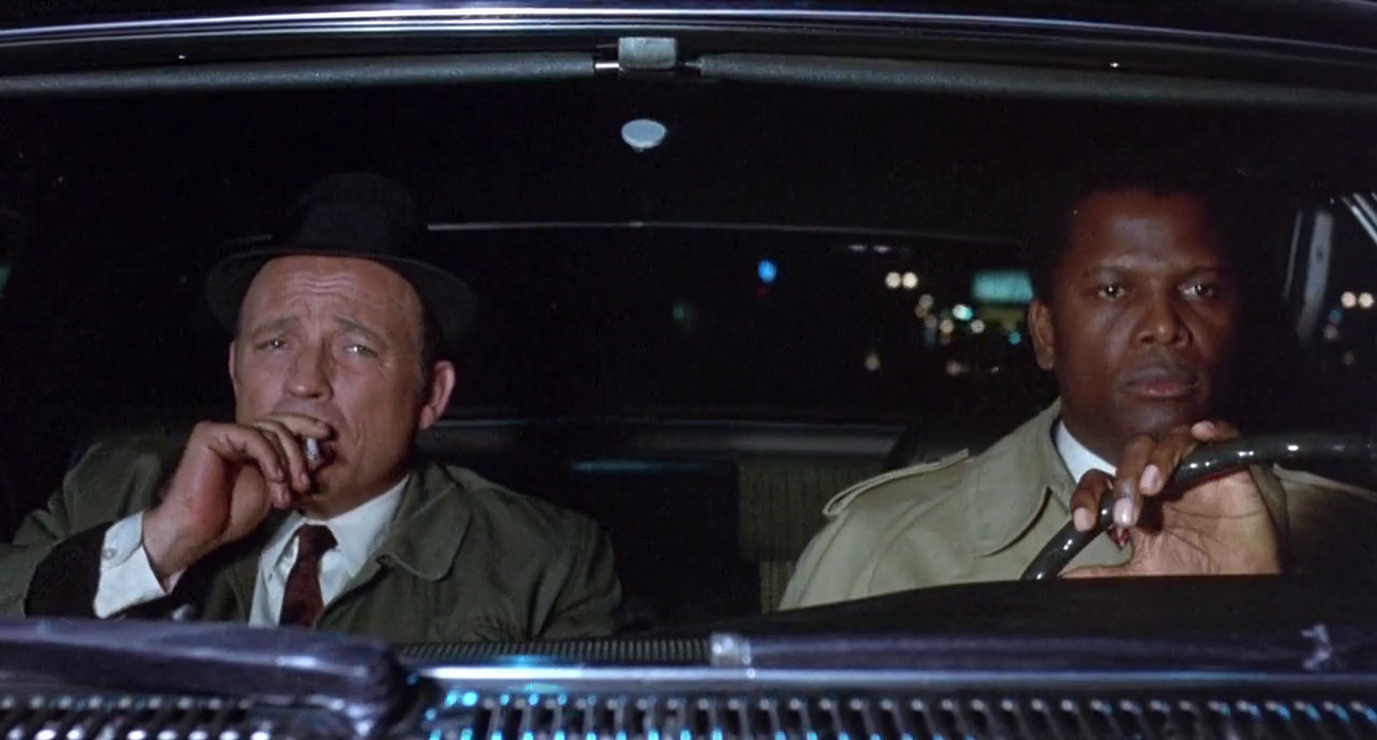 Ted Gehring and Sidney Poitier