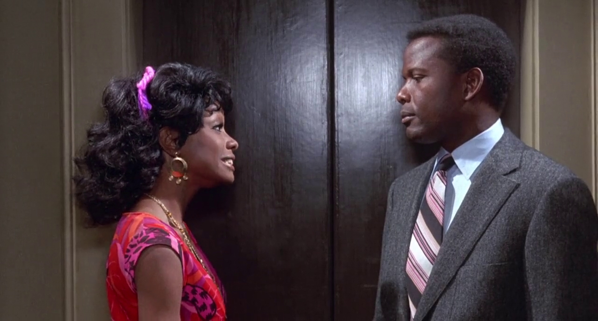 Beverly Todd and Sidney Poitier
