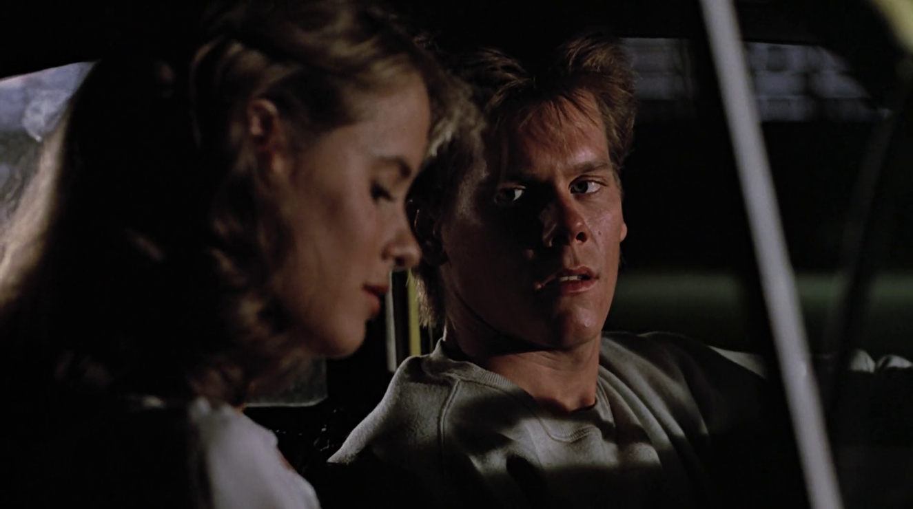 Lori Singer and Kevin Bacon