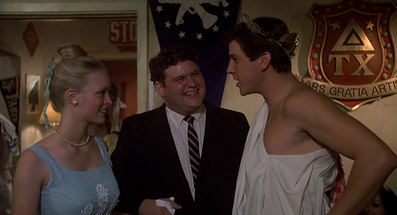 Stacy Grooman, Stephen Furst and Tim Matheson