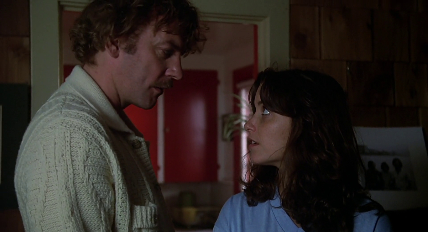 Donald Sutherland and Karen Allen