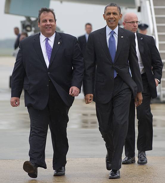 Chris Christie, Barack Obama
