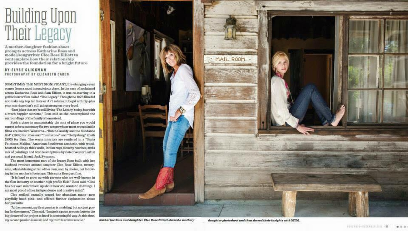 Katharine Ross & Cleo Cole Elliott