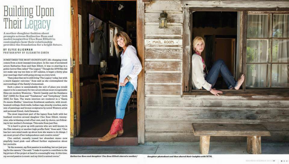 Katharine Ross & Cleo Cole Elliott