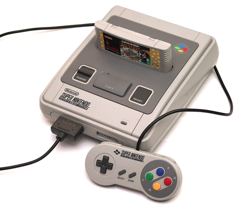 Picture of Super Nintendo Entertainment System (SNES)
