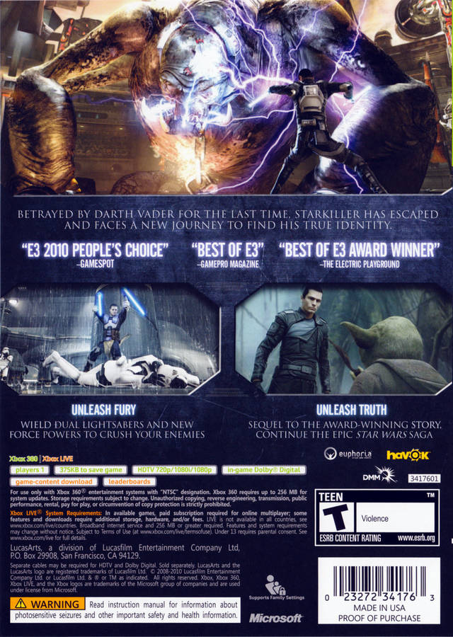 Picture of Star Wars: The Force Unleashed II