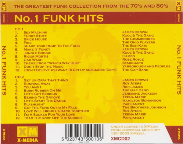 Picture of No. 1 Funk Hits