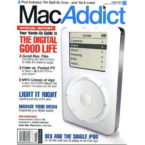 Image of MacAddict June 2002 w/CD