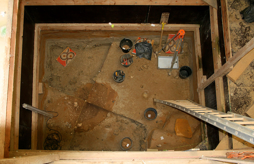 Picture of Neolithic flint mines of Spiennes