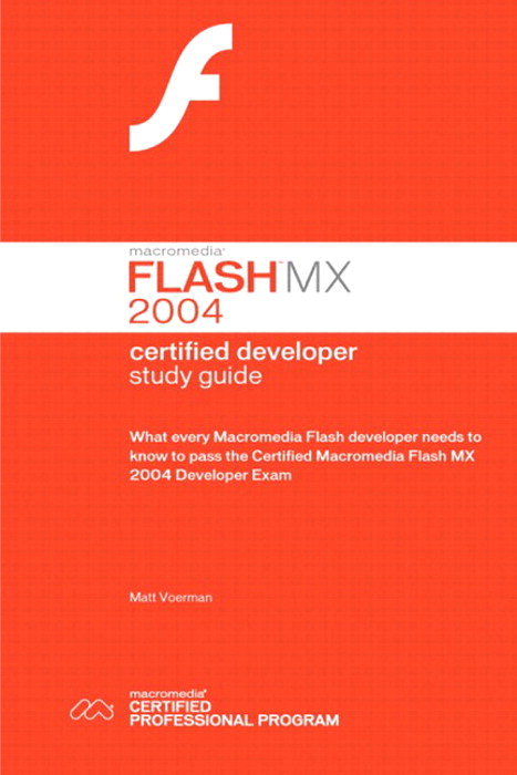Picture of Macromedia Flash MX 2004 Certified Developer Study Guide