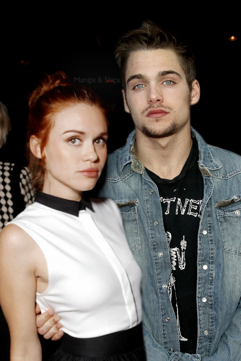 Dylan Sprayberry and Holland Roden