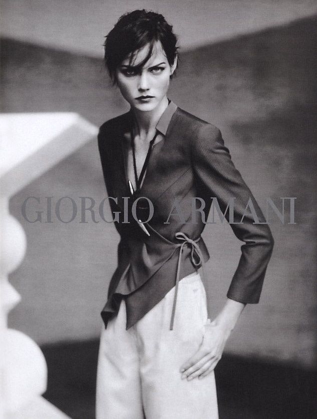 Ph:Paolo Roversi Armani S/S 2003