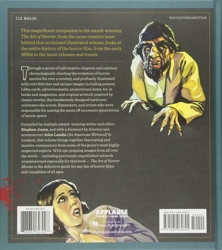 Picture of The Art of Horror Movies: An Illustrated History (Applause ...