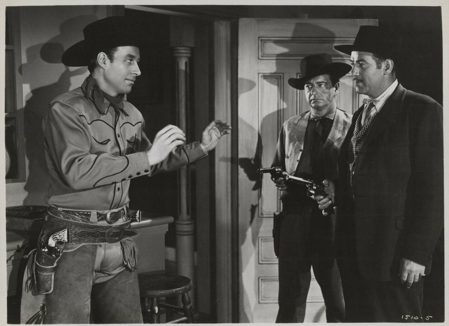 Bill Elliott, Don Costello, Roy Barcroft