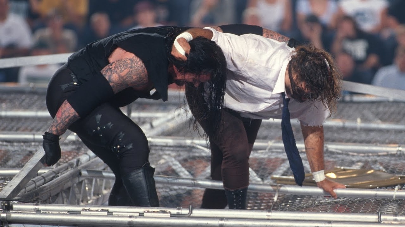 Picture of Mankind vs. The Undertaker (WWF King Of The Ring 1998)