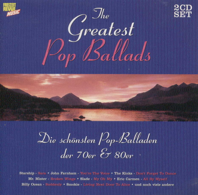 Picture Of The Greatest Pop Ballads Of The 70s 80s Picture Of The Greatest Pop Ballads Of The 70s 80s