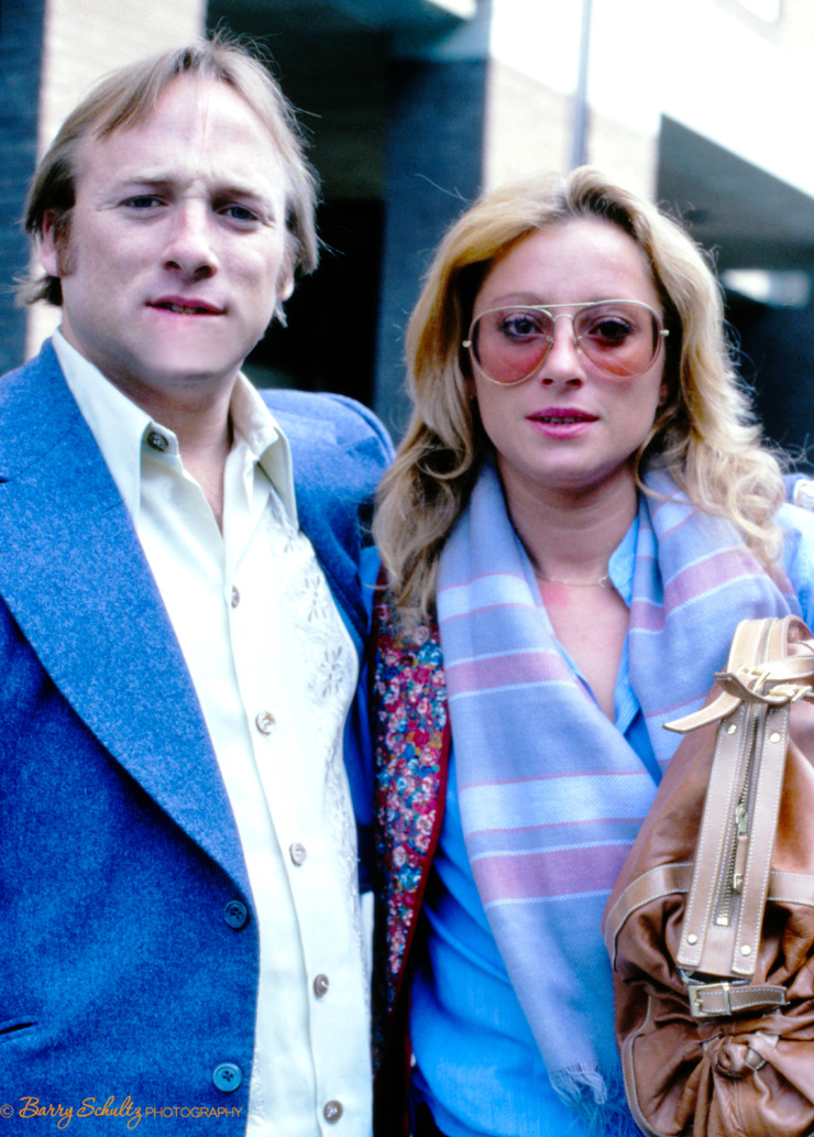 Stephen Stills and Véronique Sanson