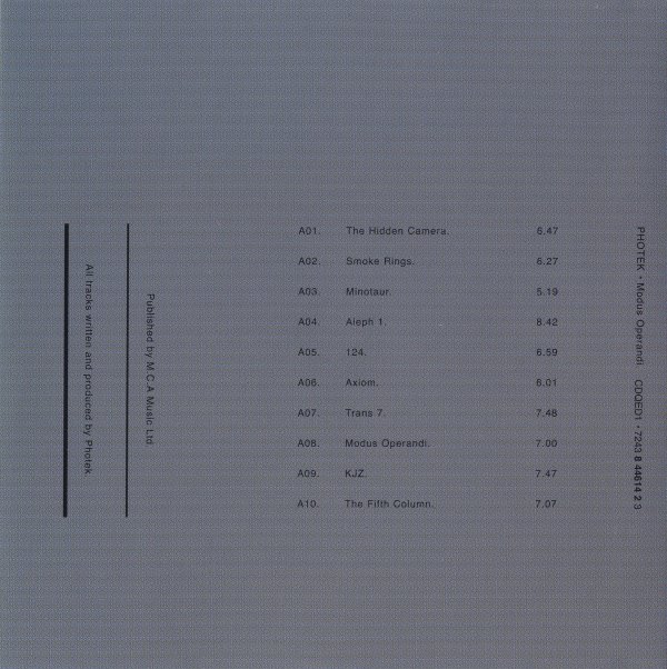 Picture of Modus Operandi