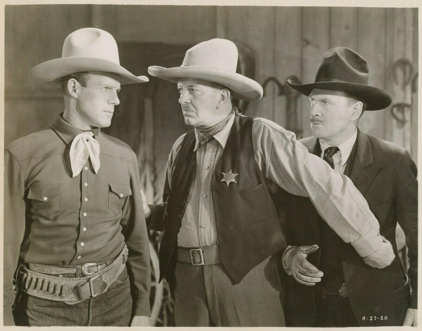 Kermit Maynard, Bruce Mitchell, Ed Cassidy