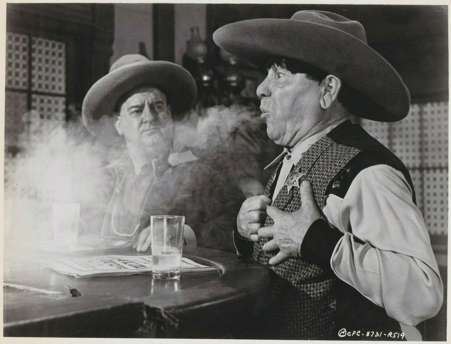 Joe DeRita, Moe Howard