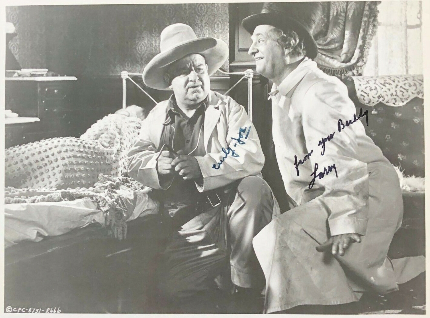 Joe DeRita, Larry Fine