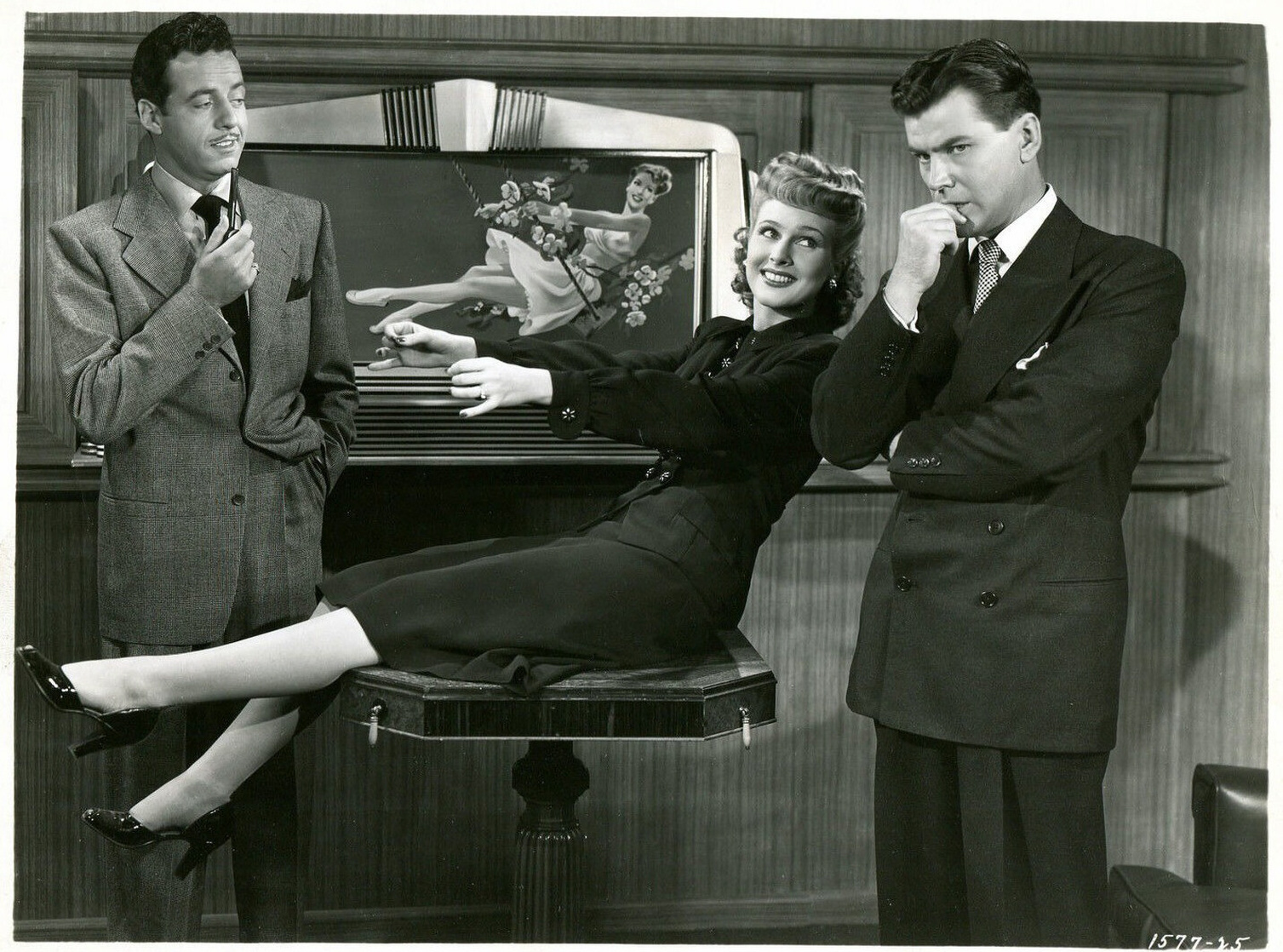 Gerald Mohr, Lynne Roberts, Warren Douglas