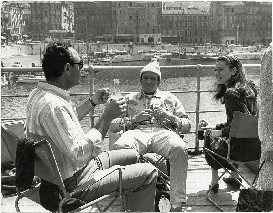 Stanley Donen, Albert Finney, Audrey Hepburn