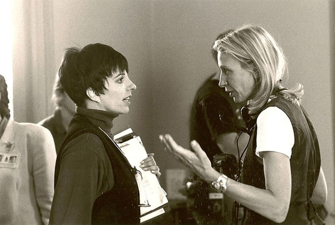 Liza Minnelli and director Linda Yellen
