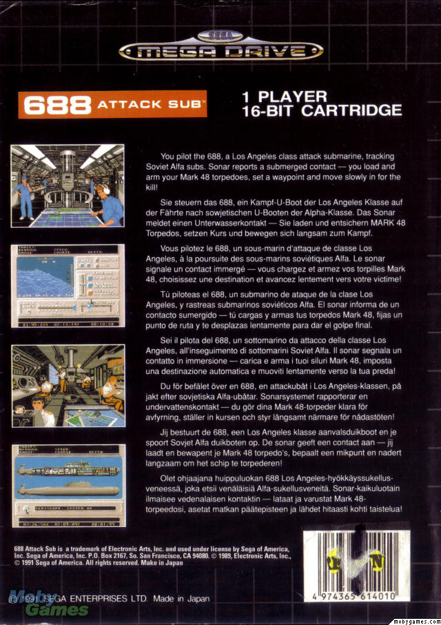 Picture of 688 Attack Sub