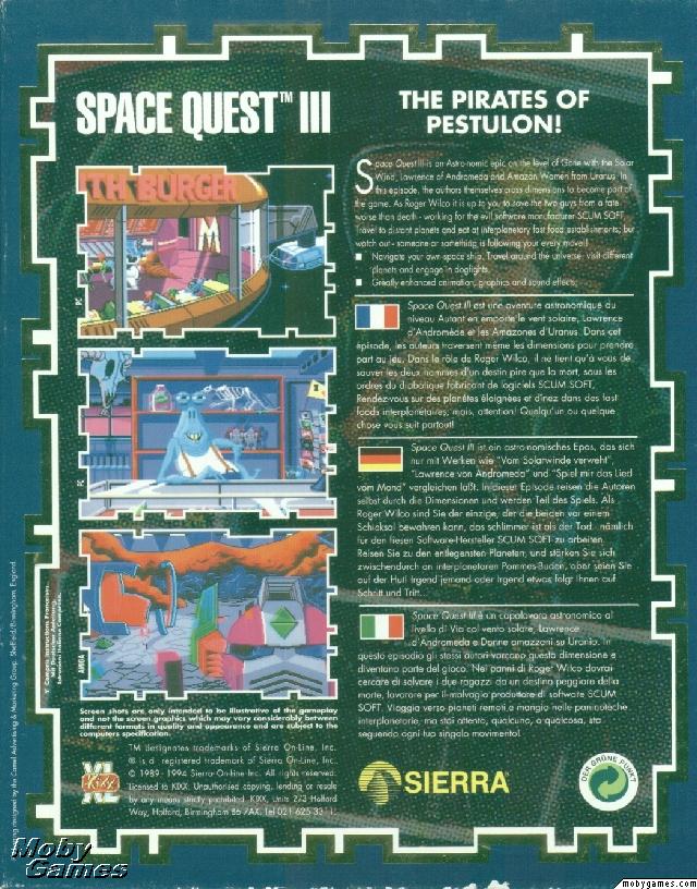 Picture of Space Quest III: The Pirates of Pestulon