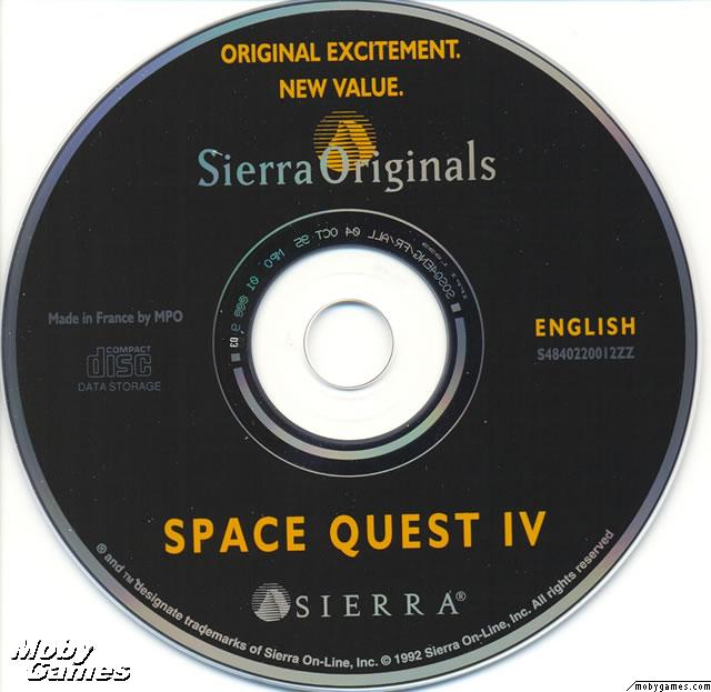 Space Quest IV: Roger Wilco and the Time Rippers (CD Edition) image