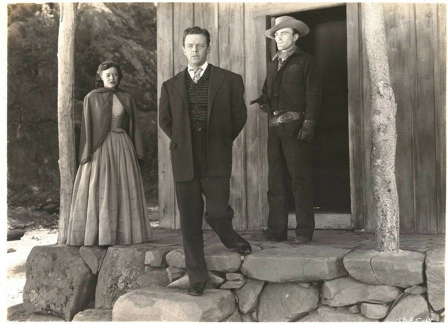 Shirley Davis, Harry Lauter, Lane Bradford