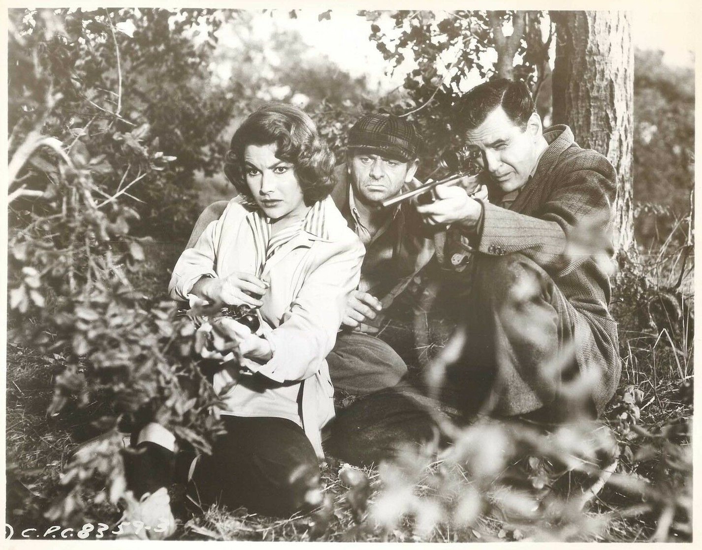 Mara Corday, Louis Merrill, Jeff Morrow