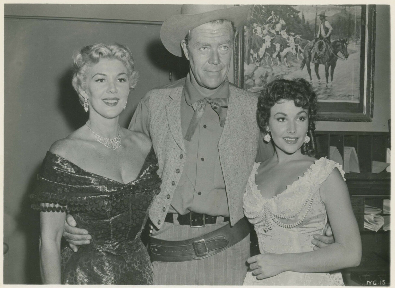 Veda Ann Borg, Willard Parker, Mara Corday