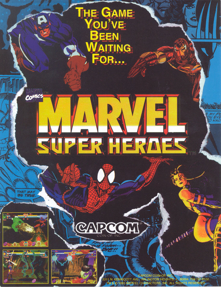 Marvel Super Heroes (Arcade) picture