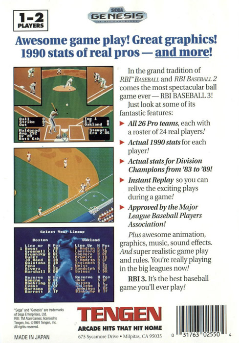 Picture of RBI Baseball 3